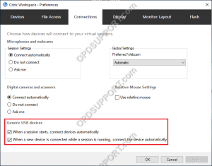 Device not recognising over Citrix - Professional Audio Support