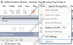 Options are greyed out - Professional Audio Support
