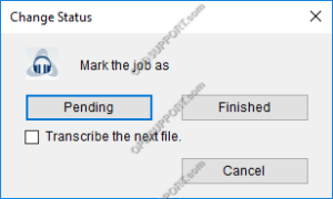 Quick Start Guide for Typists - Professional Audio Support