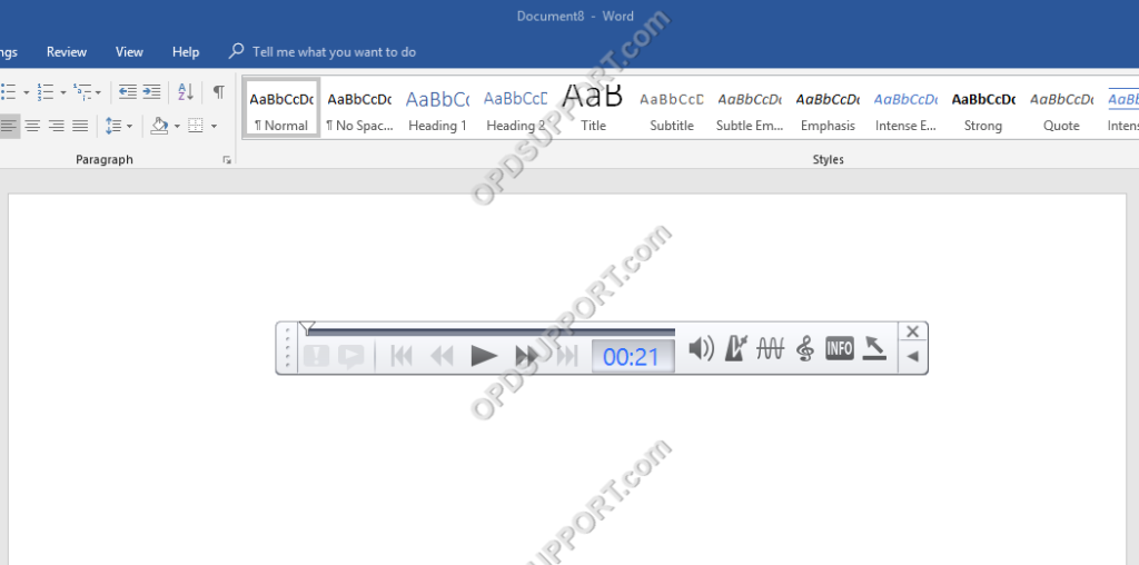 Set up Transcription Module to load a word processor - Professional ...