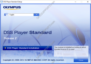DSS Player Standard Software Installation Guide - Professional Audio Support