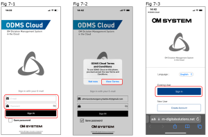 ODMS CLOUD: The Smartphone App - Launch and Sign in. - Professional ...