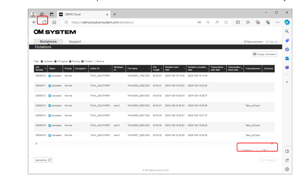 ODMS CLOUD: Dictation Workflow – How to Upload a Dictation File ...