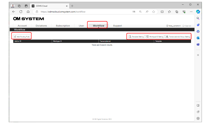 ODMS CLOUD: How to Configure Workflows - Professional Audio Support