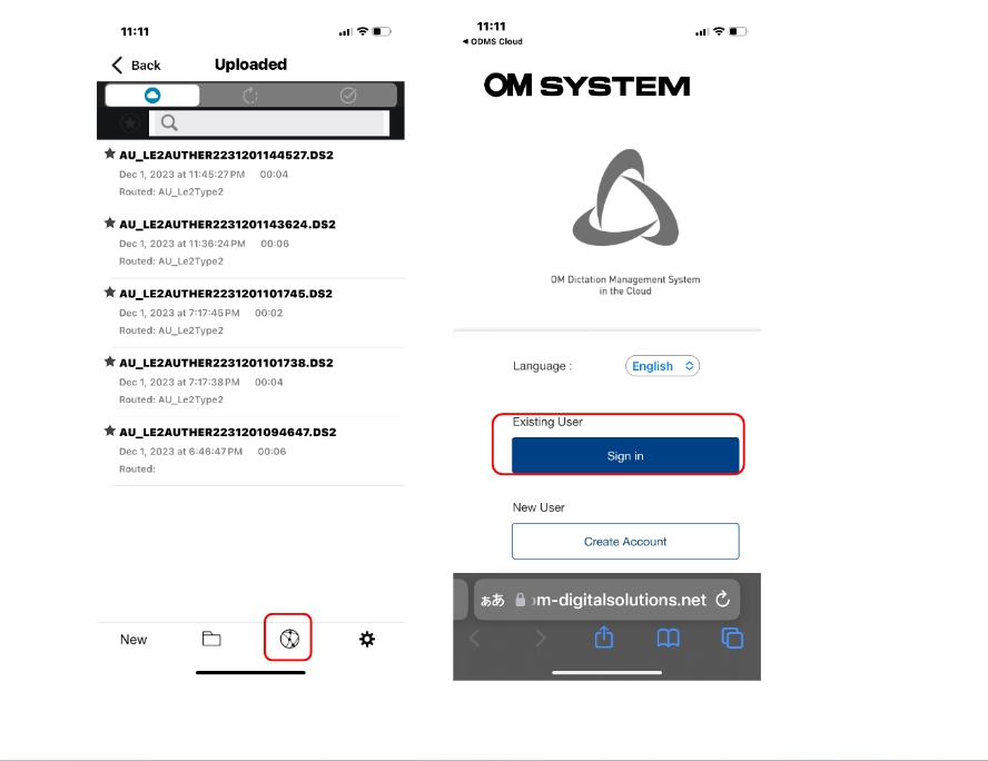 ODMS CLOUD: The Smartphone App – How to Sign in to ODMS Cloud Via Your ...